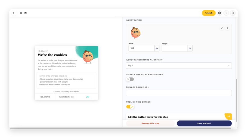 Mobile App Consent | Axeptio