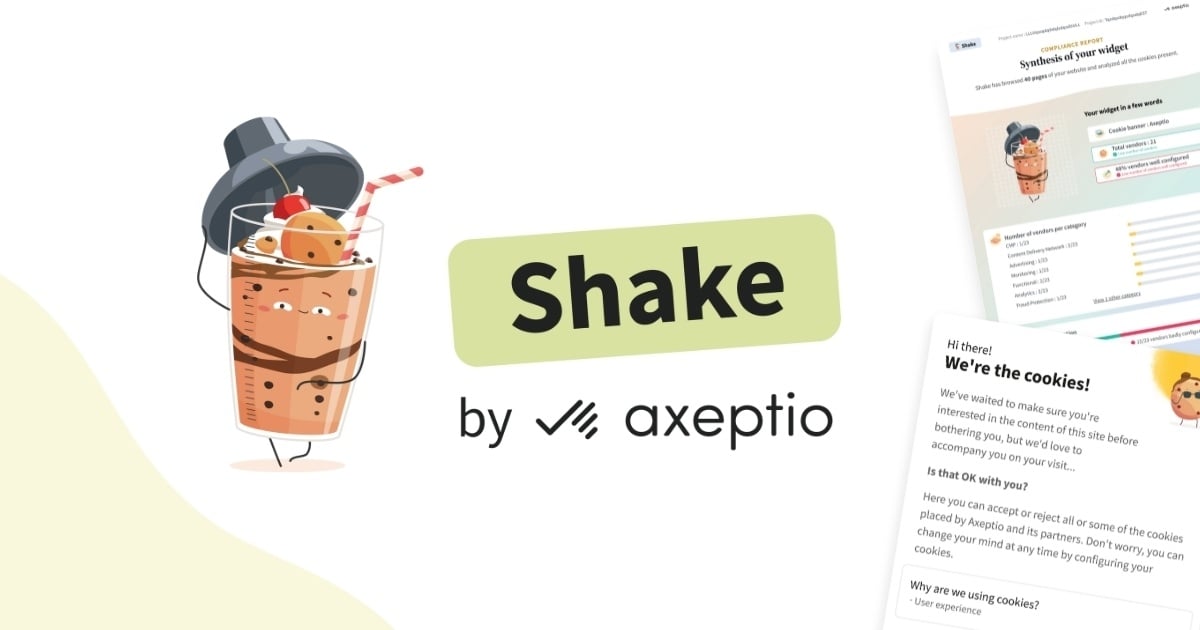 Shake Cookie Scanner | Axeptio